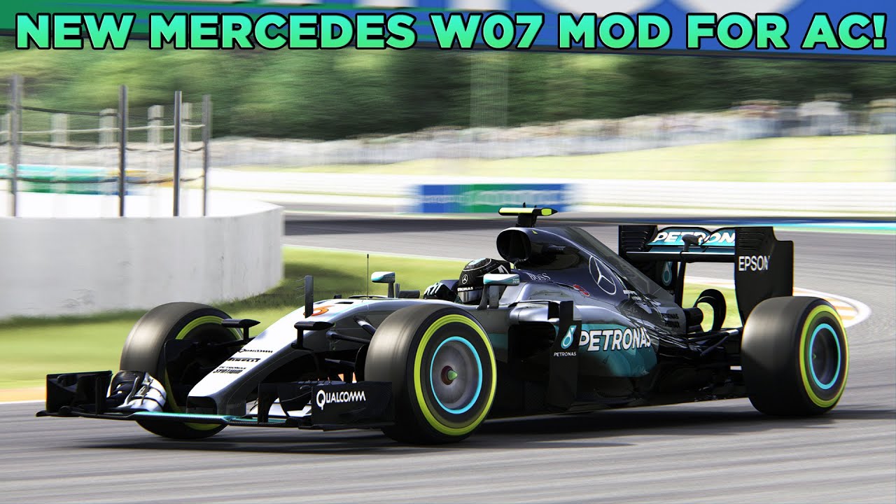 The Best Mercedes W07 MOD For AC! - YouTube