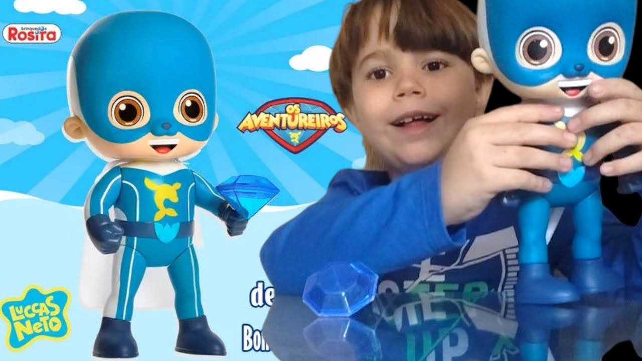 Review Boneco Super Foca Lucas Neto - YouTube