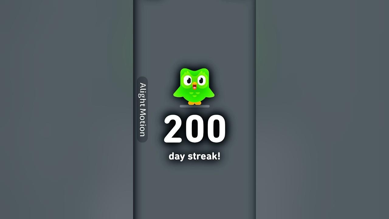 200 DAY STREAK IN DUOLINGO - YouTube
