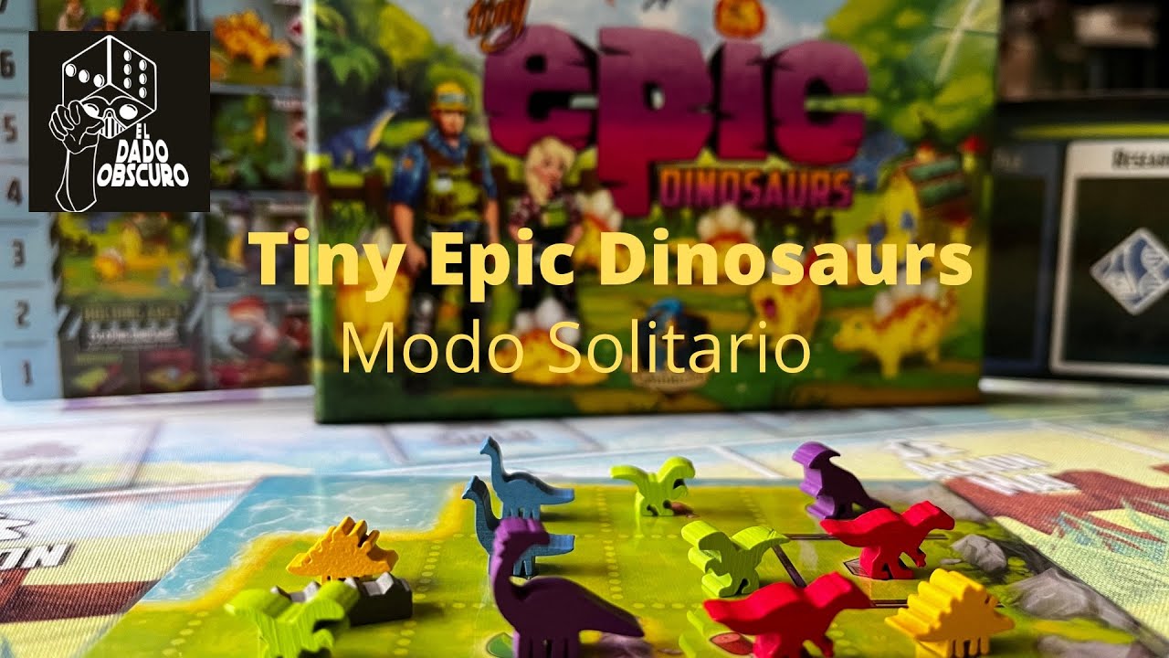 Tiny Epic Dinosaurs-Modo Solitario - YouTube