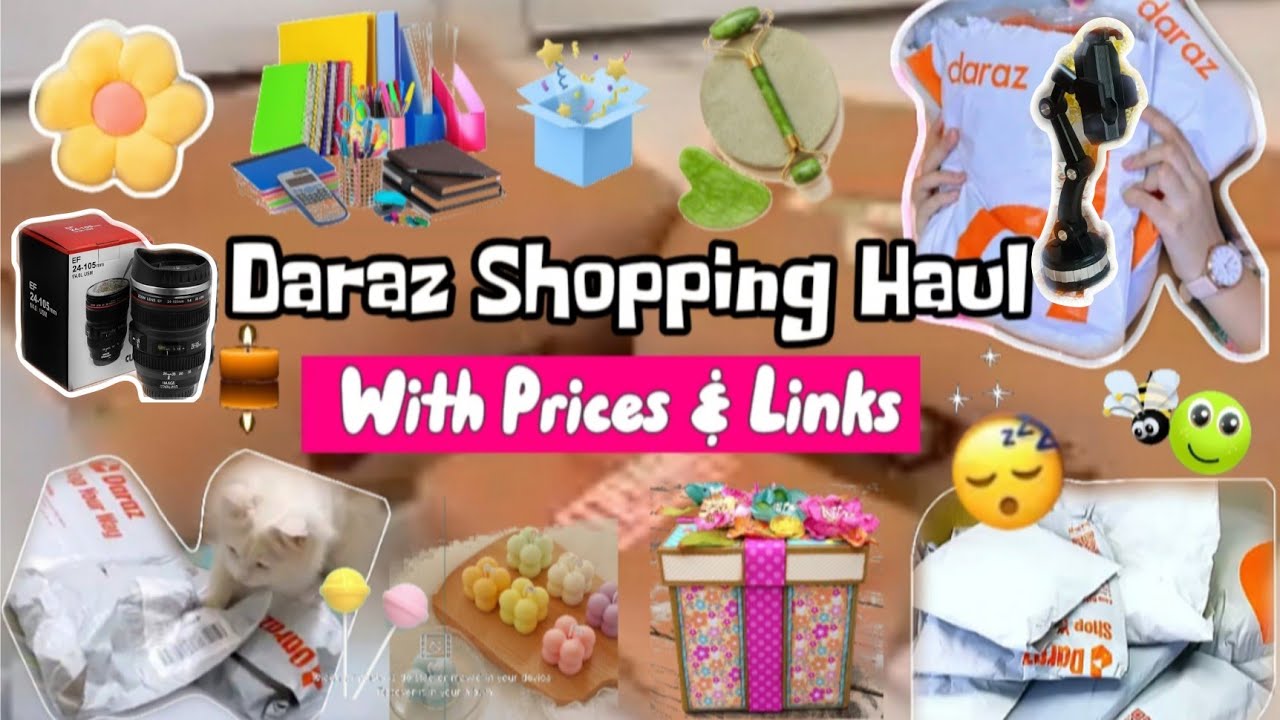 Daraz Shopping Haul 🛍️ Affordable Shopping Review on Daraz 2024 - YouTube
