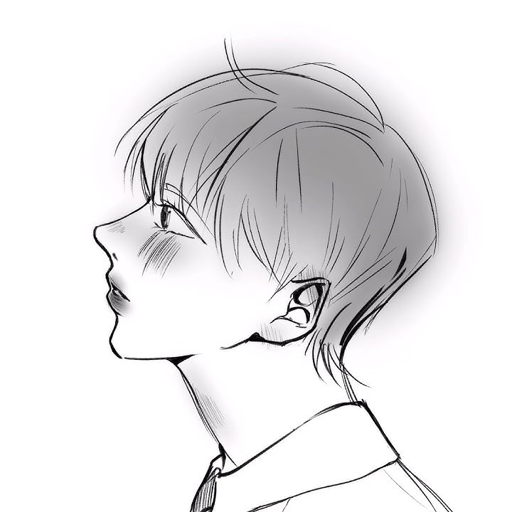 미소년 그리기 | hwiyeon #shorts - YouTube