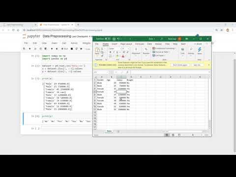 Data Preprocessing for Machine Learning(Using Scikit-Learn) - YouTube