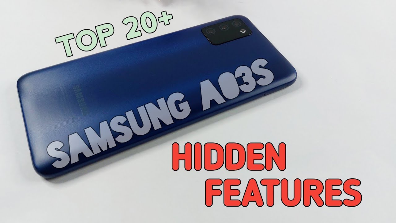 Samsung Galaxy A03s Top 20+ Best Unique Features | Tips and Tricks ...