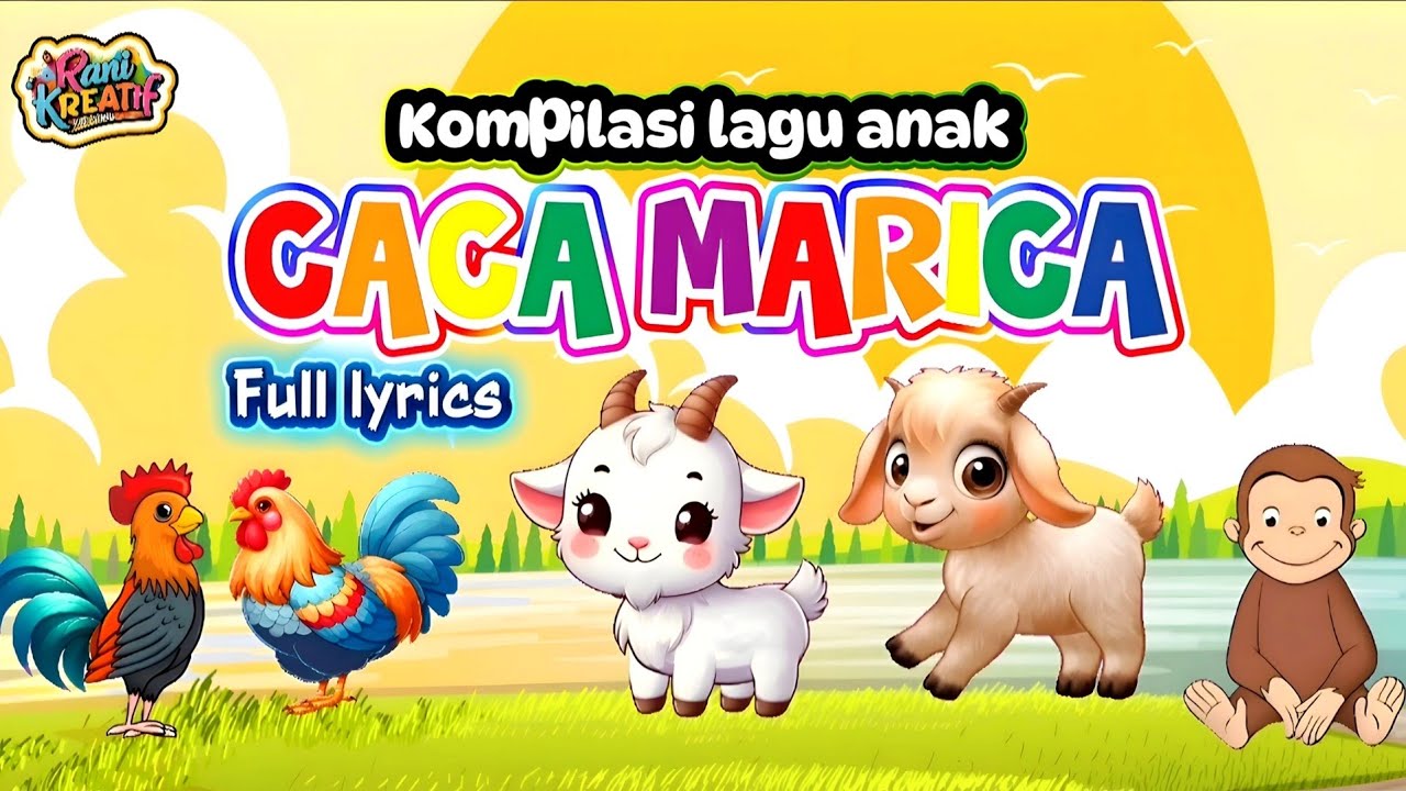 🎉 Anak Kambing 🐑| Lagu Anak Indonesia 2025 – Kids Songs Compilation 🐐🌈 ...