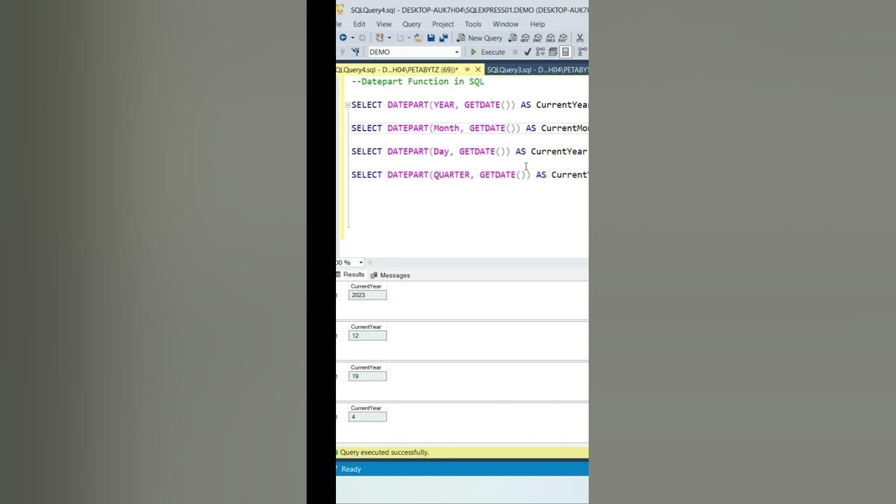 Sql Datepart Data Analyst Sql Interview Question Sql Product Based Interview Question Sql