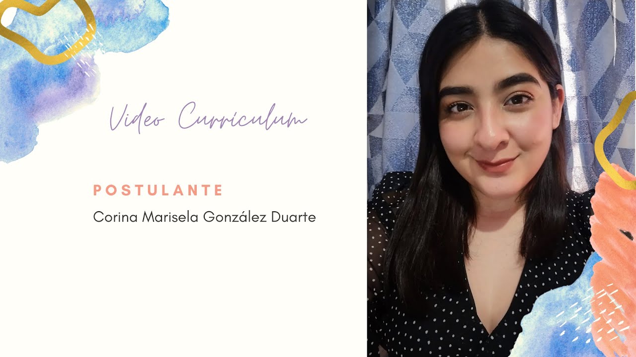 VIDEO CURRÍCULUM Corina González - YouTube