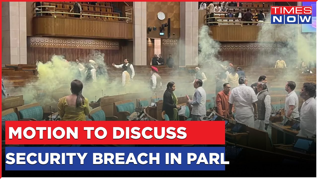 Congress MP Given Adjournment Motion To Discuss Security Breach In ...