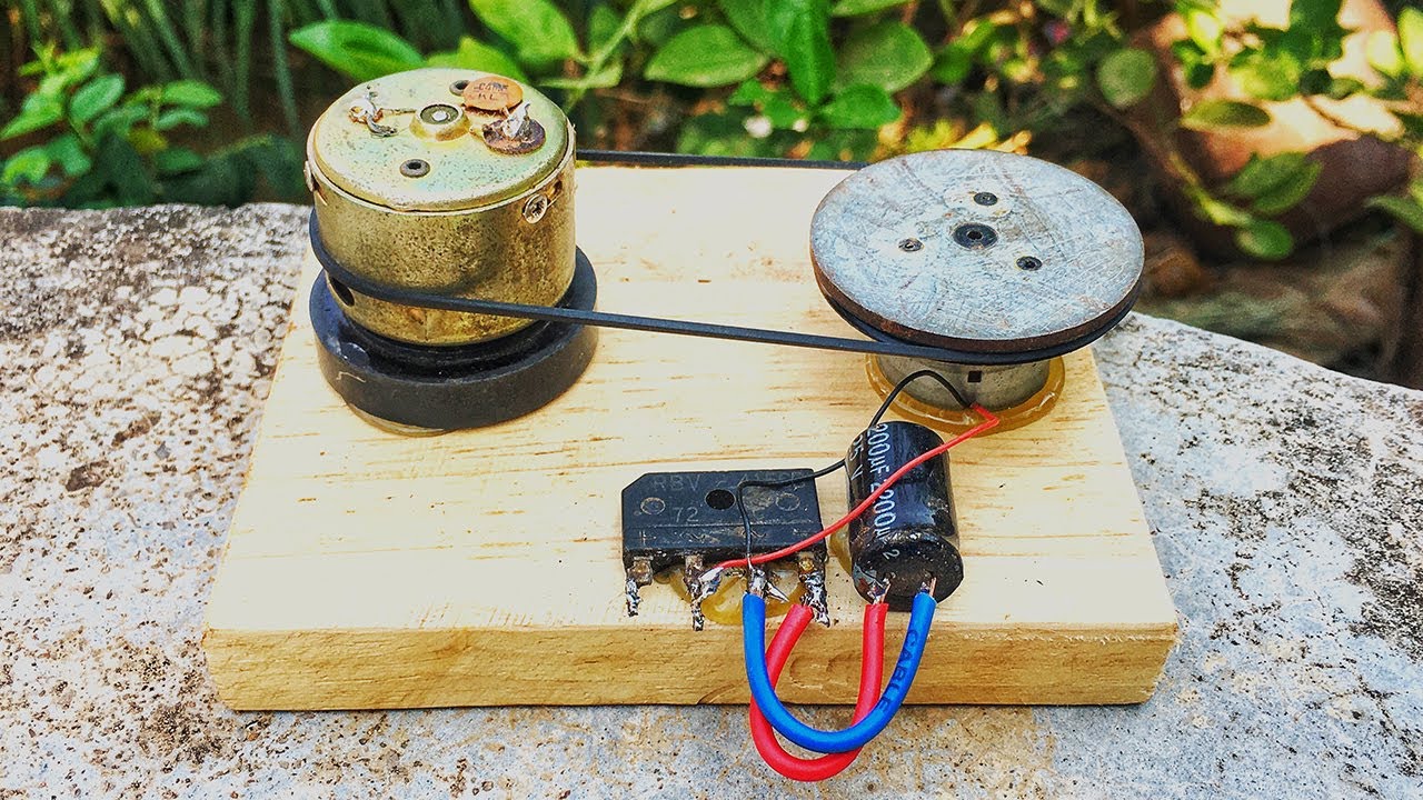 Free Energy Self Running Machine Model 2021 - YouTube