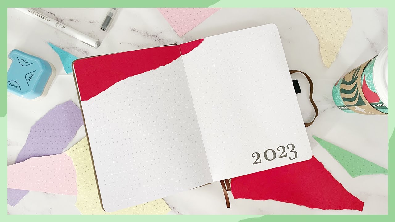 2023 Bullet Journal Plan With Me (Beginner Friendly!) - YouTube
