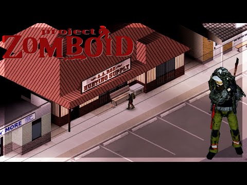 GUNS Lots Of GUNS! In Louisville Zombie Kill (PROJECT ZOMBOID) - YouTube
