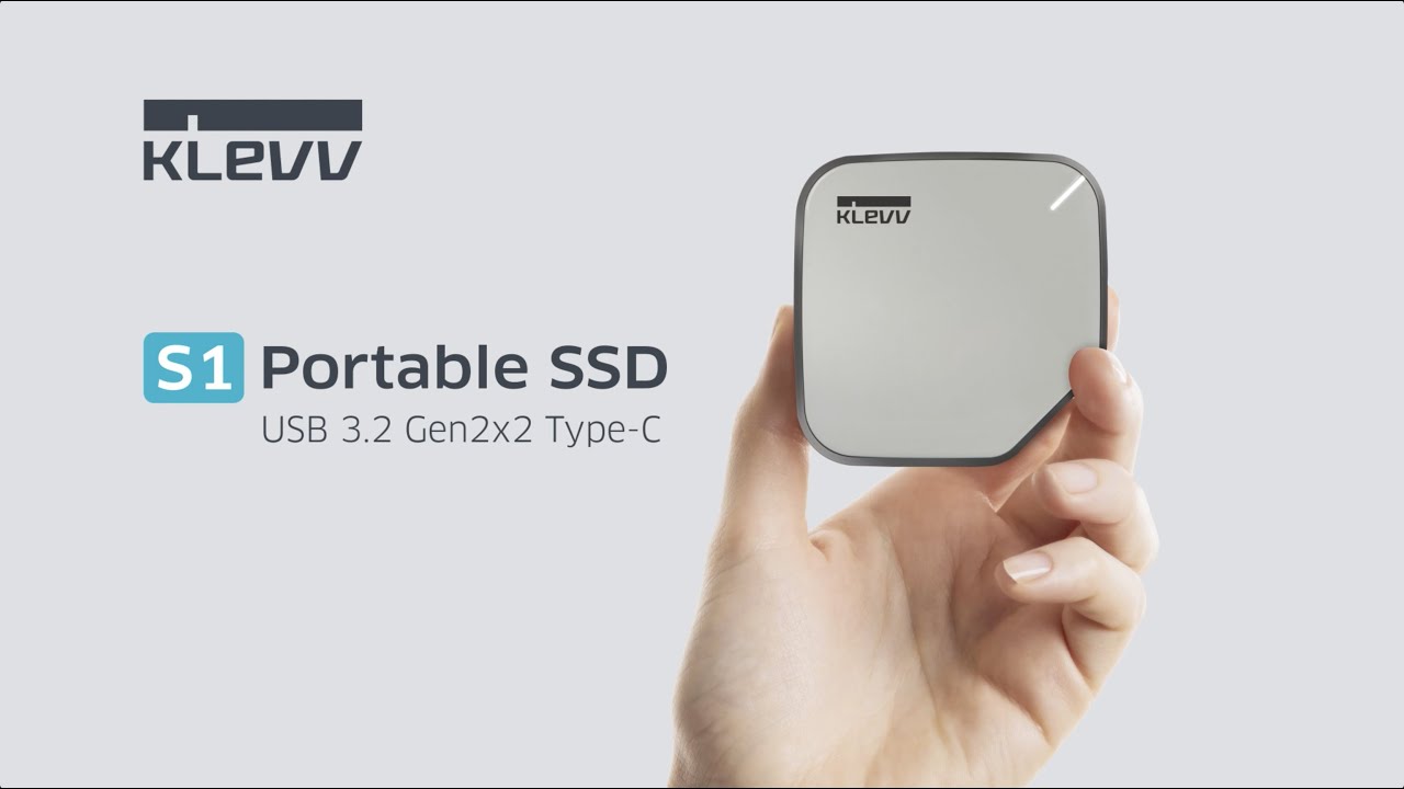 KLEVV S1 Type-C Portable SSD – Level up Your Mobile Experience - YouTube