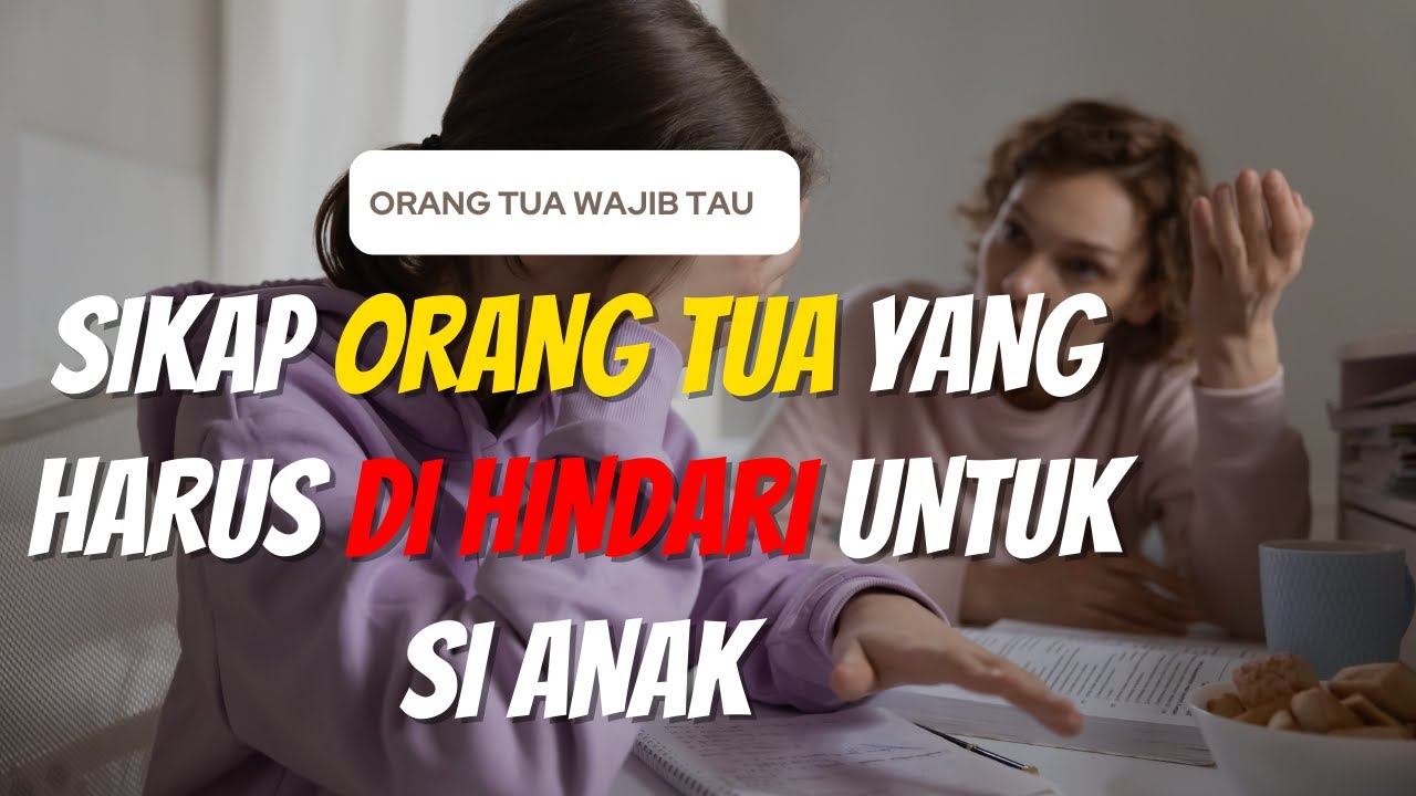 🔴Kiat Sukses Orang Tua Dalam Mendidik Anak - YouTube