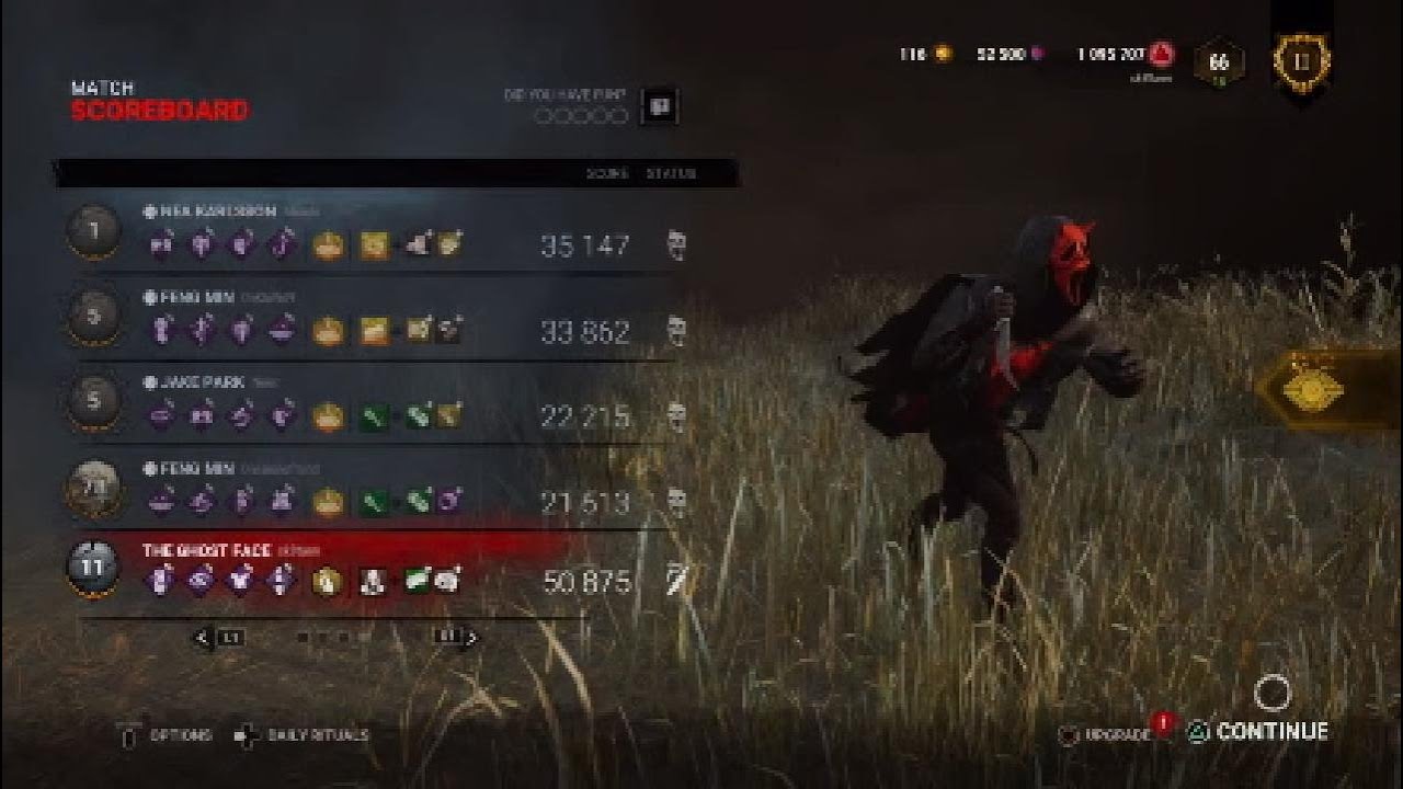 DBD Ghostface vs comp team - YouTube