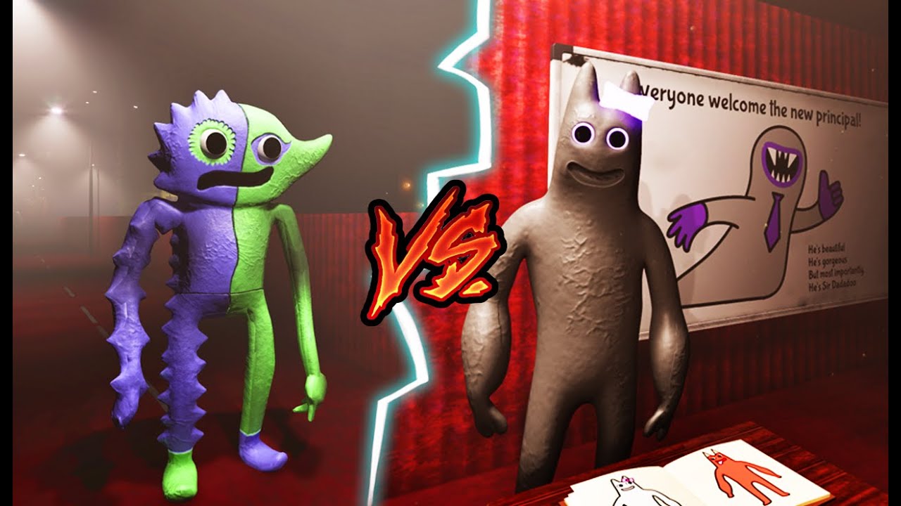 Evil Banbaleena VS GOOD Bittergiggle. EPIC BOSS FIGHT!!! (Garten of ...