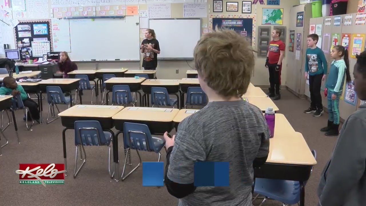 Cold Weather Forces Students Indoors For Recess - YouTube