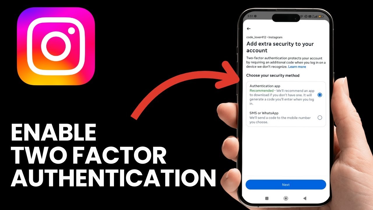 🔒 How to Enable Two-Factor Authentication on Instagram | Stay Secure in ...