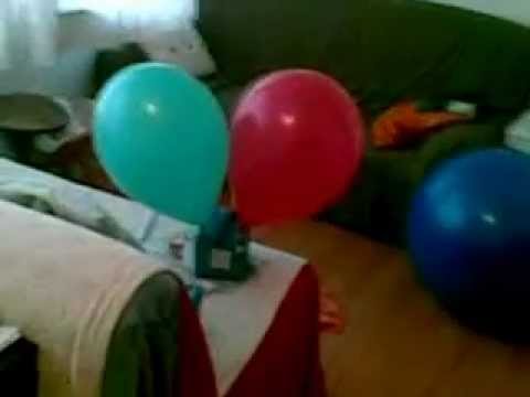 Double balloon pump to pop - YouTube