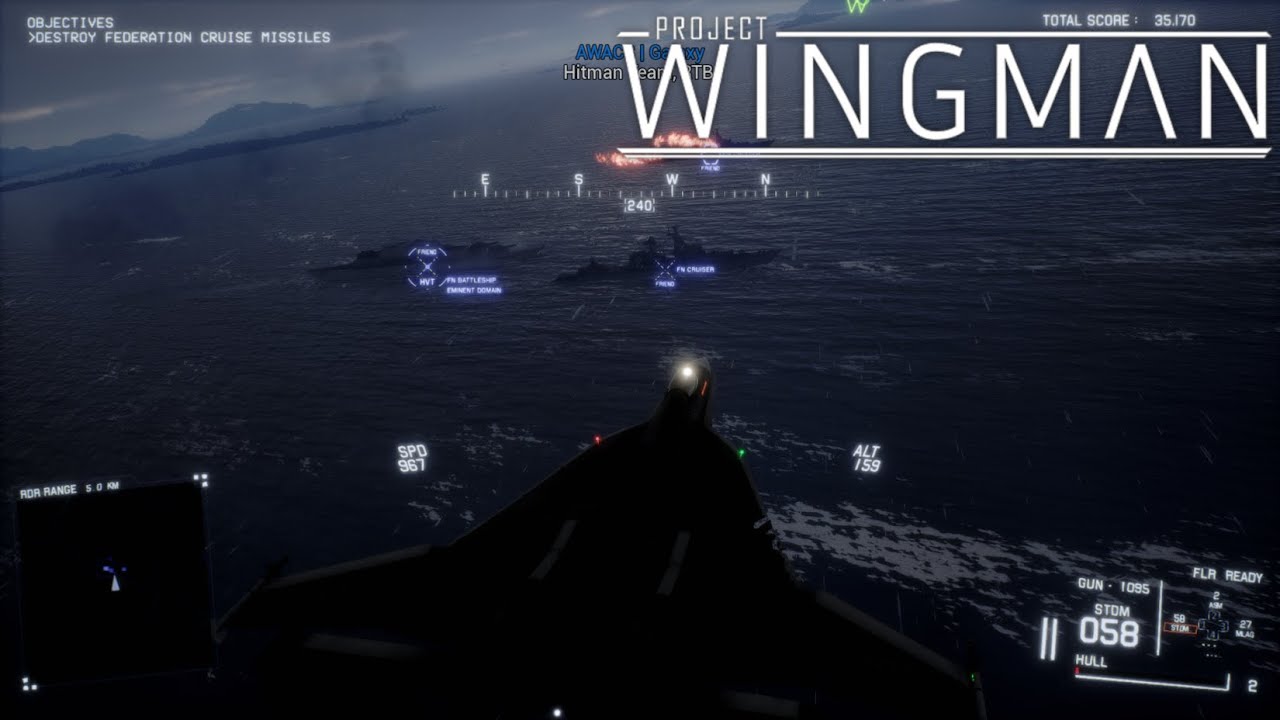 Project Wingman Mission 7 Eminent Domain (Mercenary) - YouTube