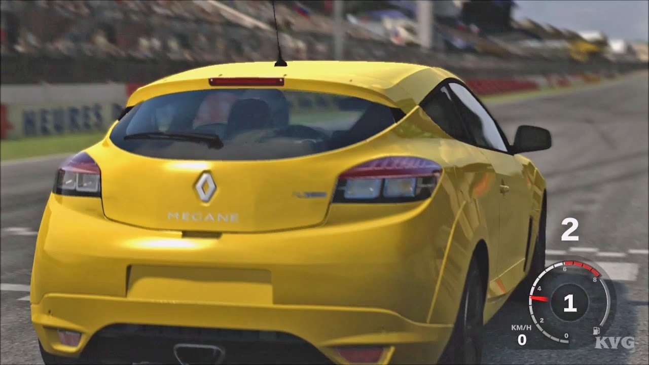 Forza Motorsport 3 - Renault Megane RS 250 2010 - Test Drive Gameplay ...