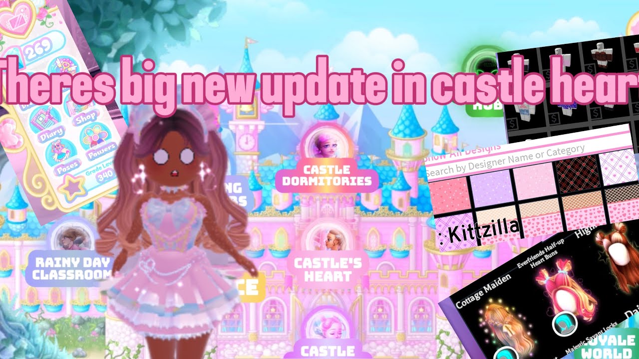 There’s a new update in castle heart royale high Roblox - YouTube