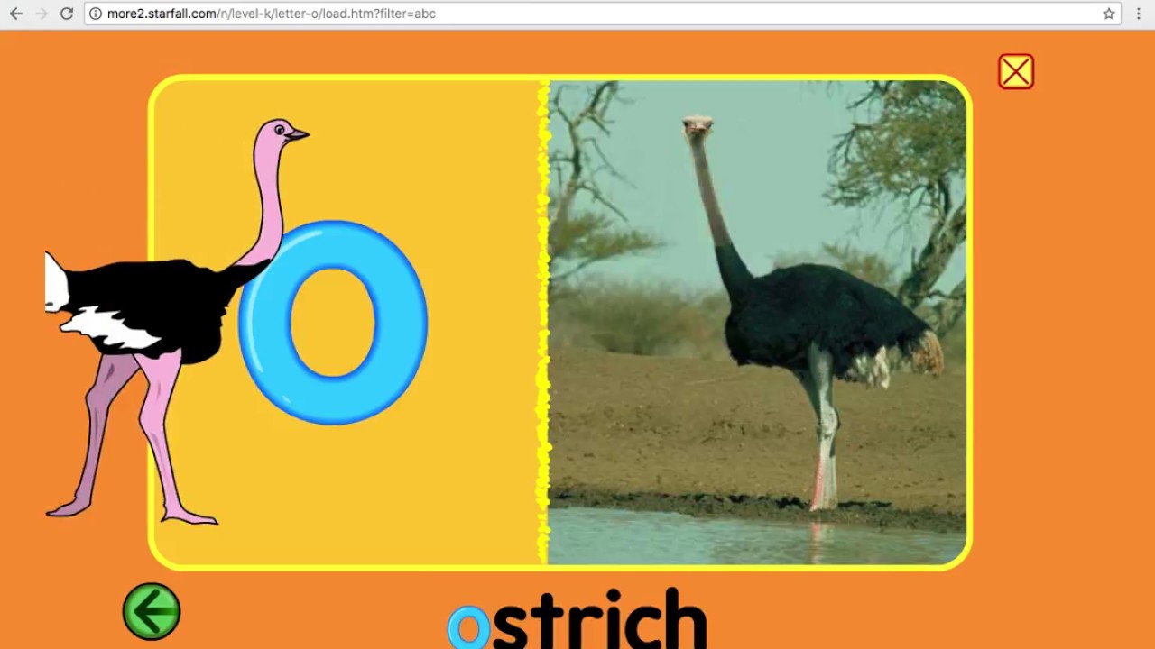 Starfall presents the letter O - YouTube