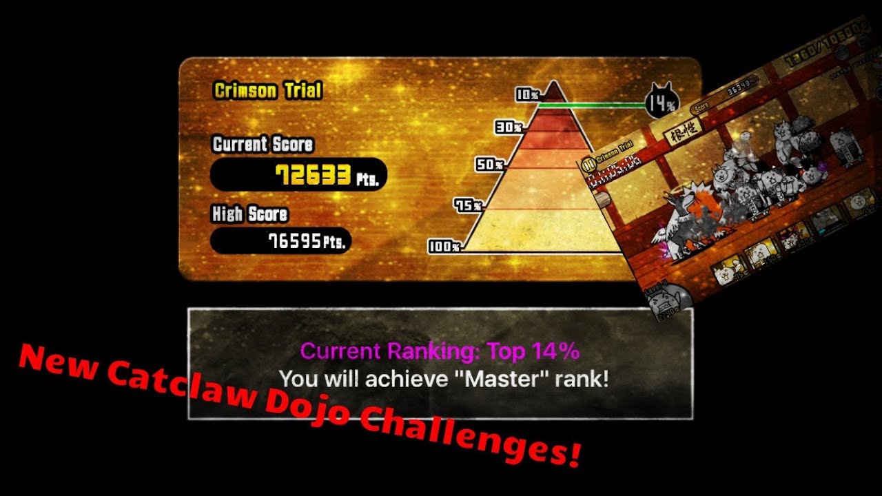 The Battle Cats - New Catclaw Dojo Ranked Stage! Arena of Honour ...