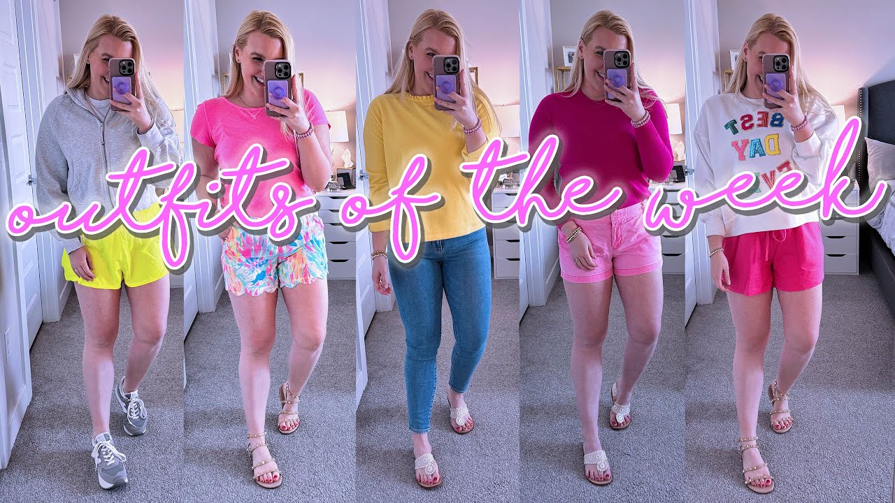 Preppy Spring Outfits Of The Week (Spring outfit ideas 2024) - YouTube