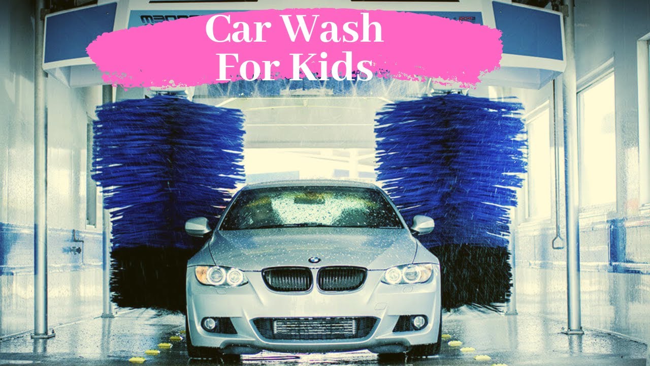 Kids car wash | Car Wash for Kids | Kamrans Korner - YouTube