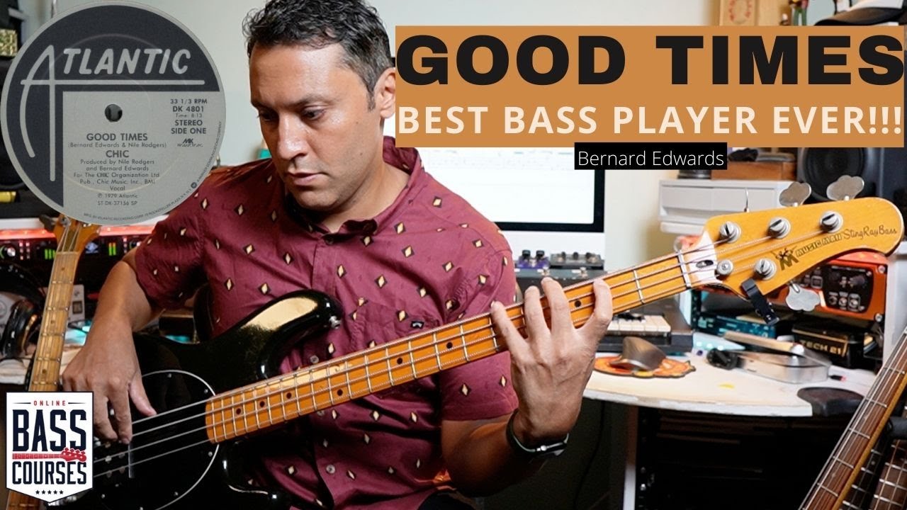 Good Times Bass Cover With Bass Fills! TAB+Notation - YouTube