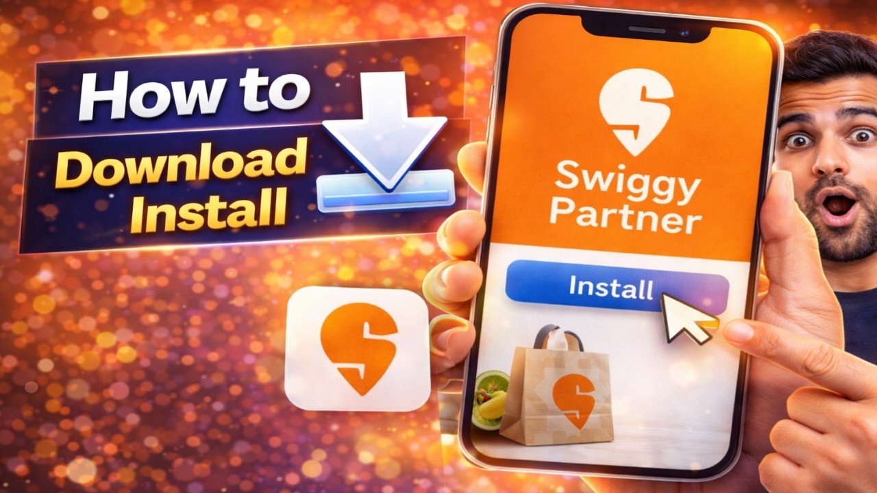 How to Download & Install Swiggy Partner App on Android | Step-by-Step ...