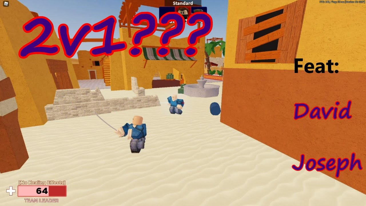 2v1 vs. David and Joseph (Roblox Arsenal) - YouTube