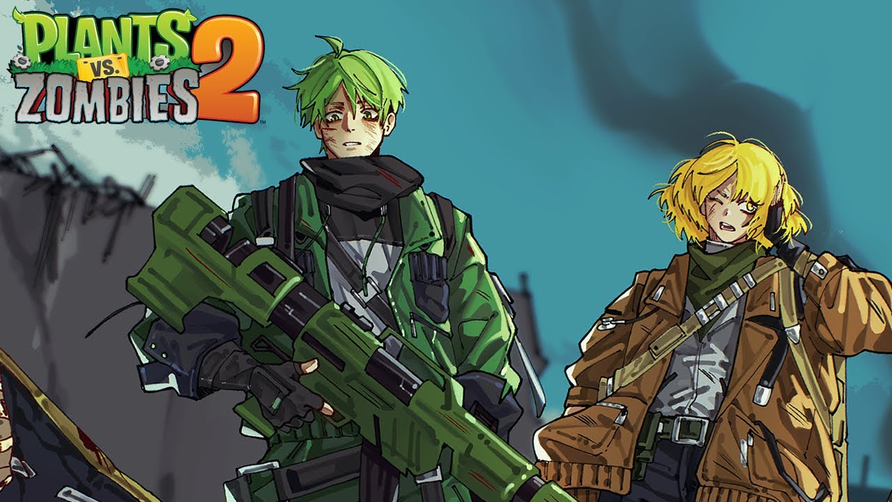 Plants vs. Zombies 2: Tutorial plants (human ver.) poster - YouTube