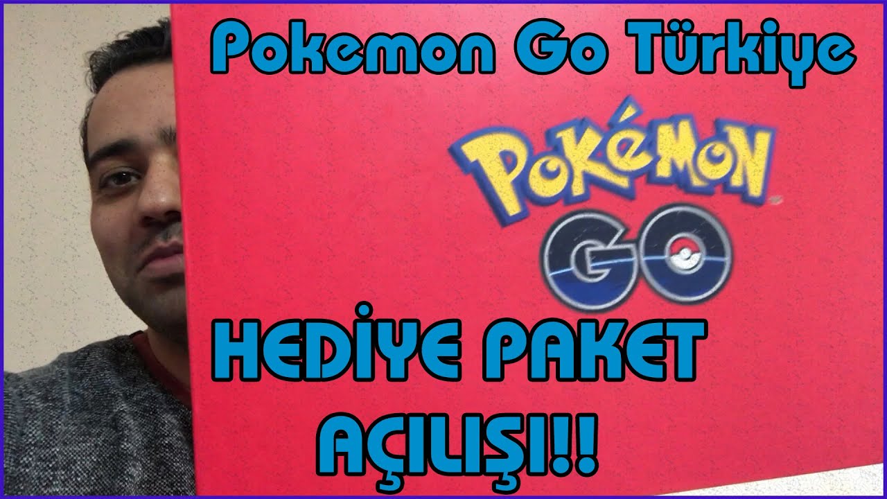 POKEMON GO TÜRKİYE HEDİYE PAKETİ GÖNDERDİ! - YouTube