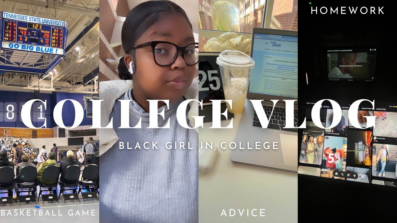 COLLEGE VLOG: black girl in college|college diaries 005 | last week of ...