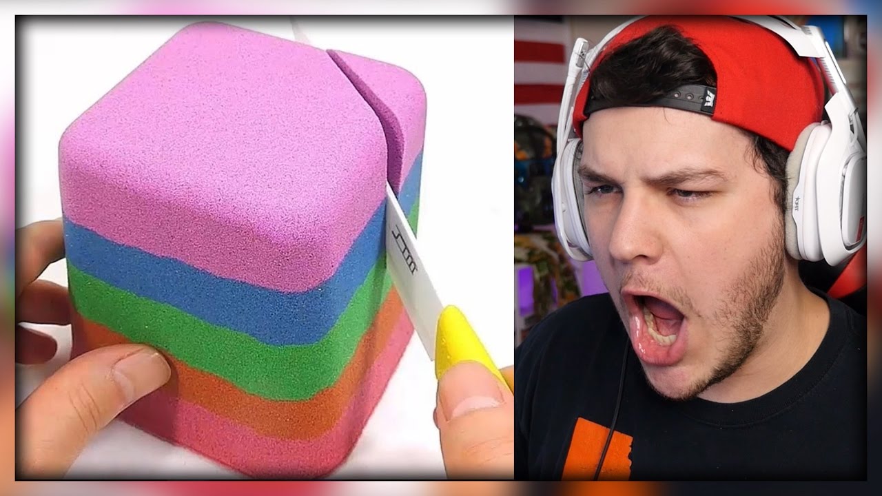 WORLD'S MOST SATISFYING VIDEO - Reaction - YouTube