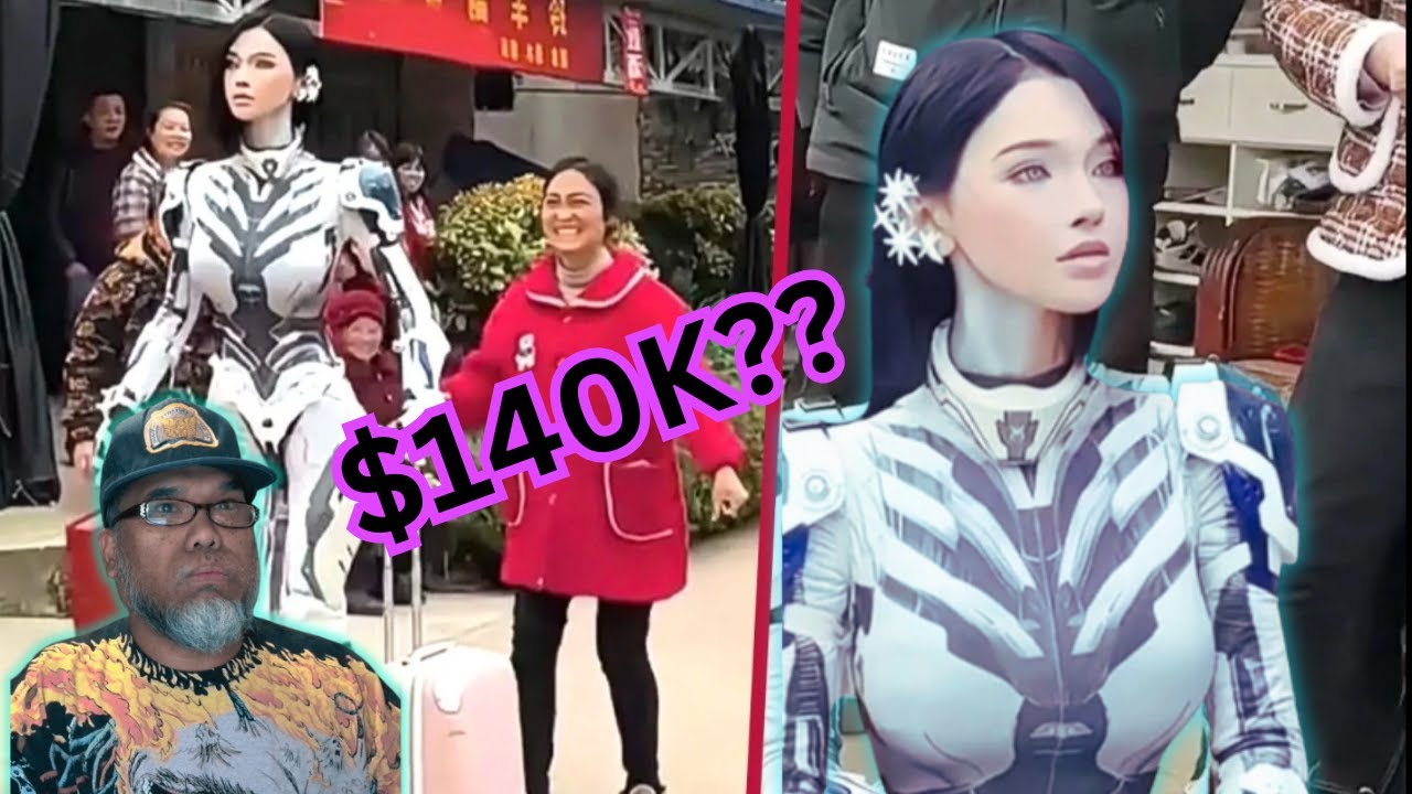 Chinese influencer spends $140K to look like a Robot : Dalaotian - YouTube
