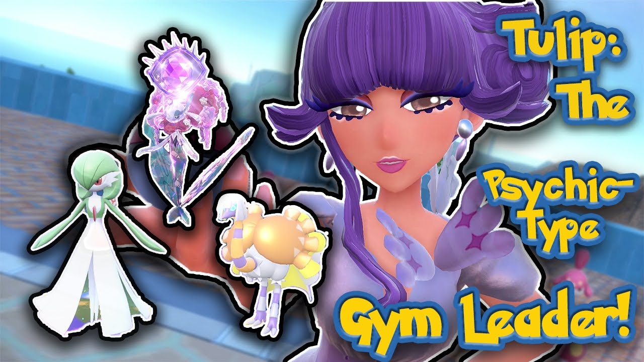 Pokemon Scarlet/Violet | Psychic Gym Leader! | Nintendo Games! - YouTube