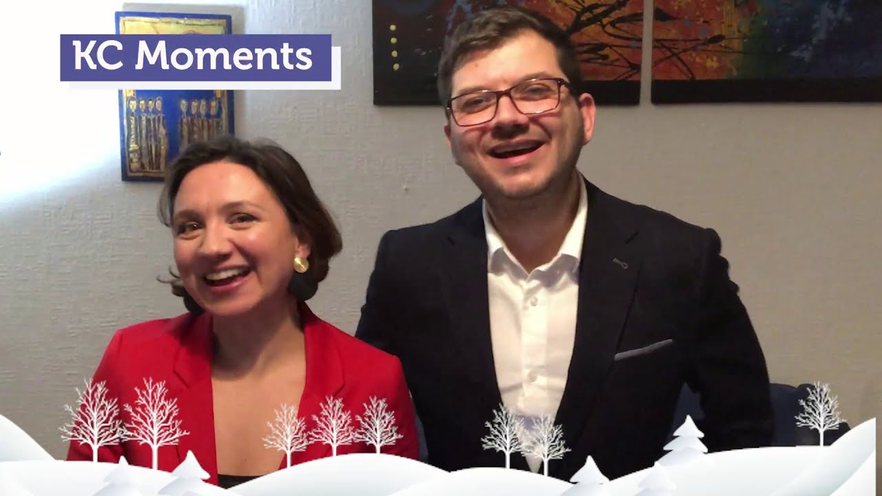 KC Christmas Moments with Seb and Jess - YouTube