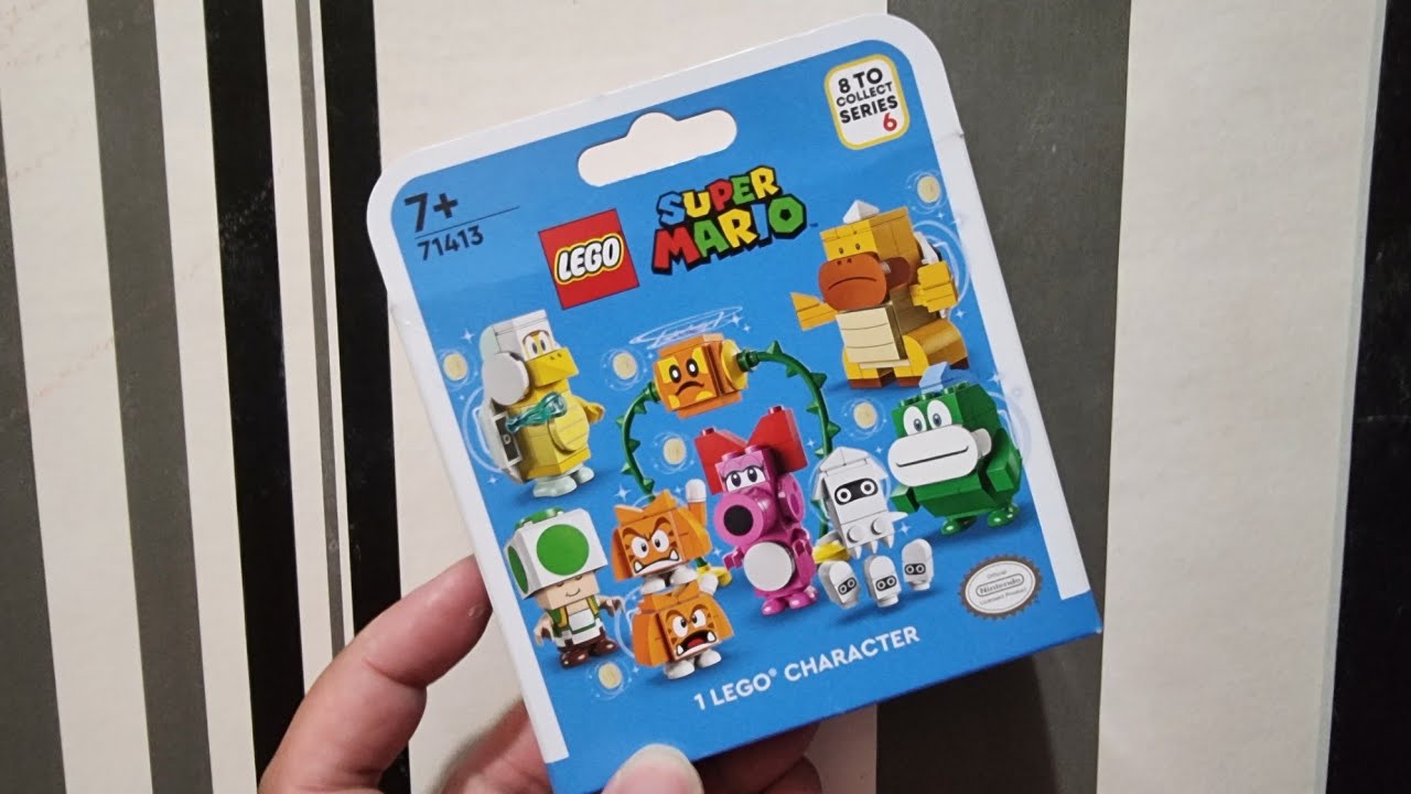 BRAMBALL LEGO - SUPER MARIO Character Pack - Series 6 (Unbox & Build ...