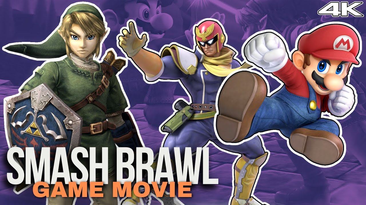 Super Smash Bros Brawl | The Complete Subspace Emissary Movie (4K) All ...