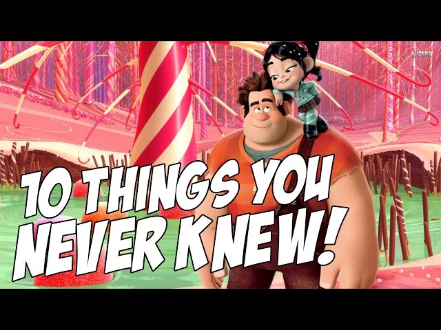 Wreckit Ralph 9 Amazing Things You Couldn39t Possibly