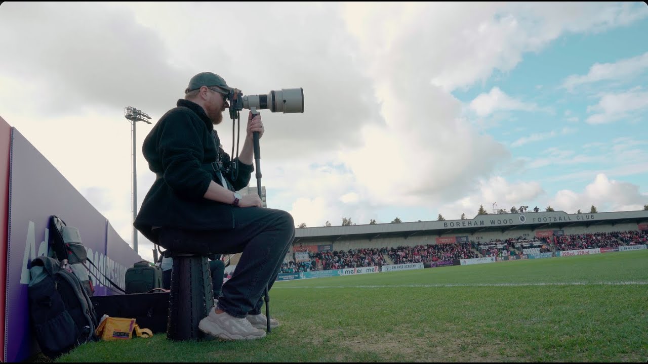How I Shoot Football On 35mm Film | Women's FA Cup - YouTube