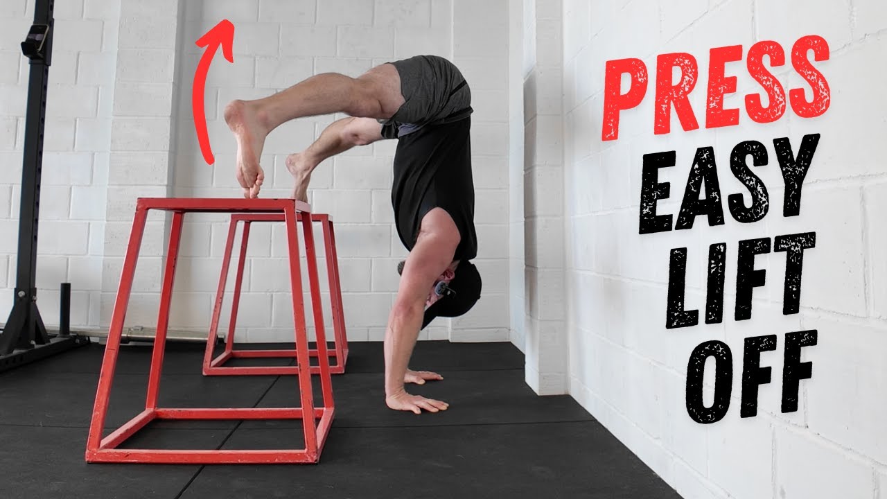 THE BEST Press Handstand Drill - Partial Range (With Planche Option ...