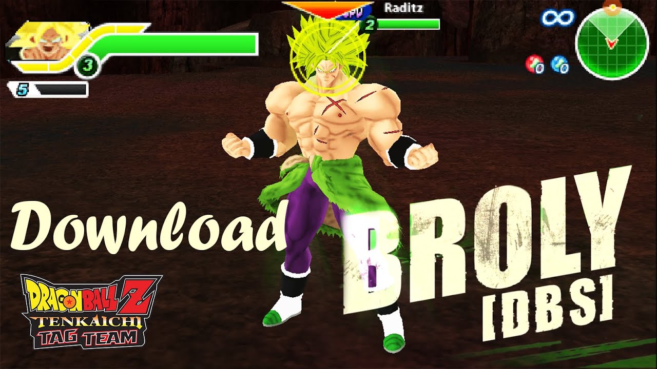 Broly DBS XV2 for DBZ TTT - YouTube