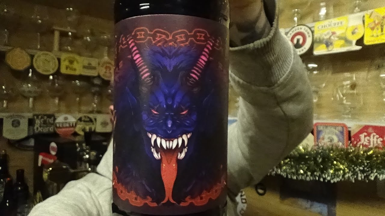 Tartarus Beers | Krampus 2021 | Christmas Cake Imperial Porter - YouTube