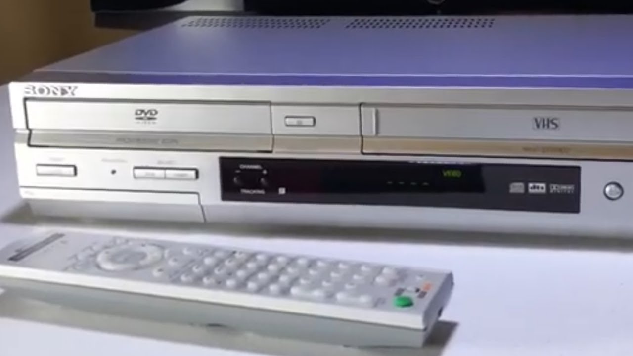 Sony SLV-D350P VCR VCR DVD Combo - YouTube