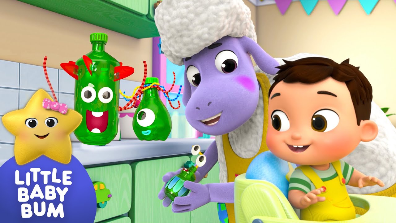 5 Green Bottles! Learn to Count with Baby Max |⭐ Baby Songs | Little ...