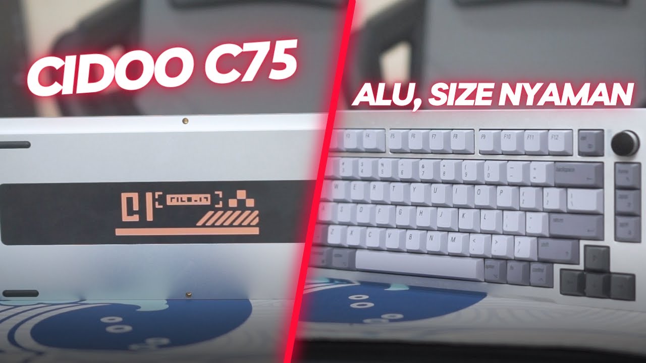 Rapid Trigger Alu Case | Cidoo C75 - YouTube
