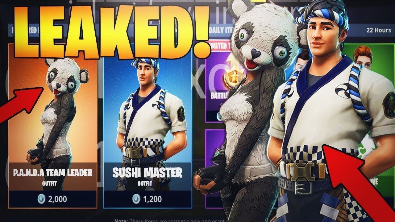 NEW PANDA TEAM LEADER SKINS //11,100+Kills\\ 220+WINS\\ Level 69 ...